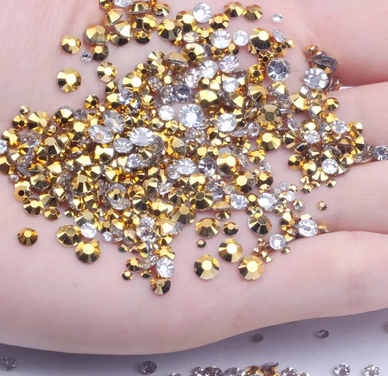Metallic Rhinestones – Brooke's Boutique